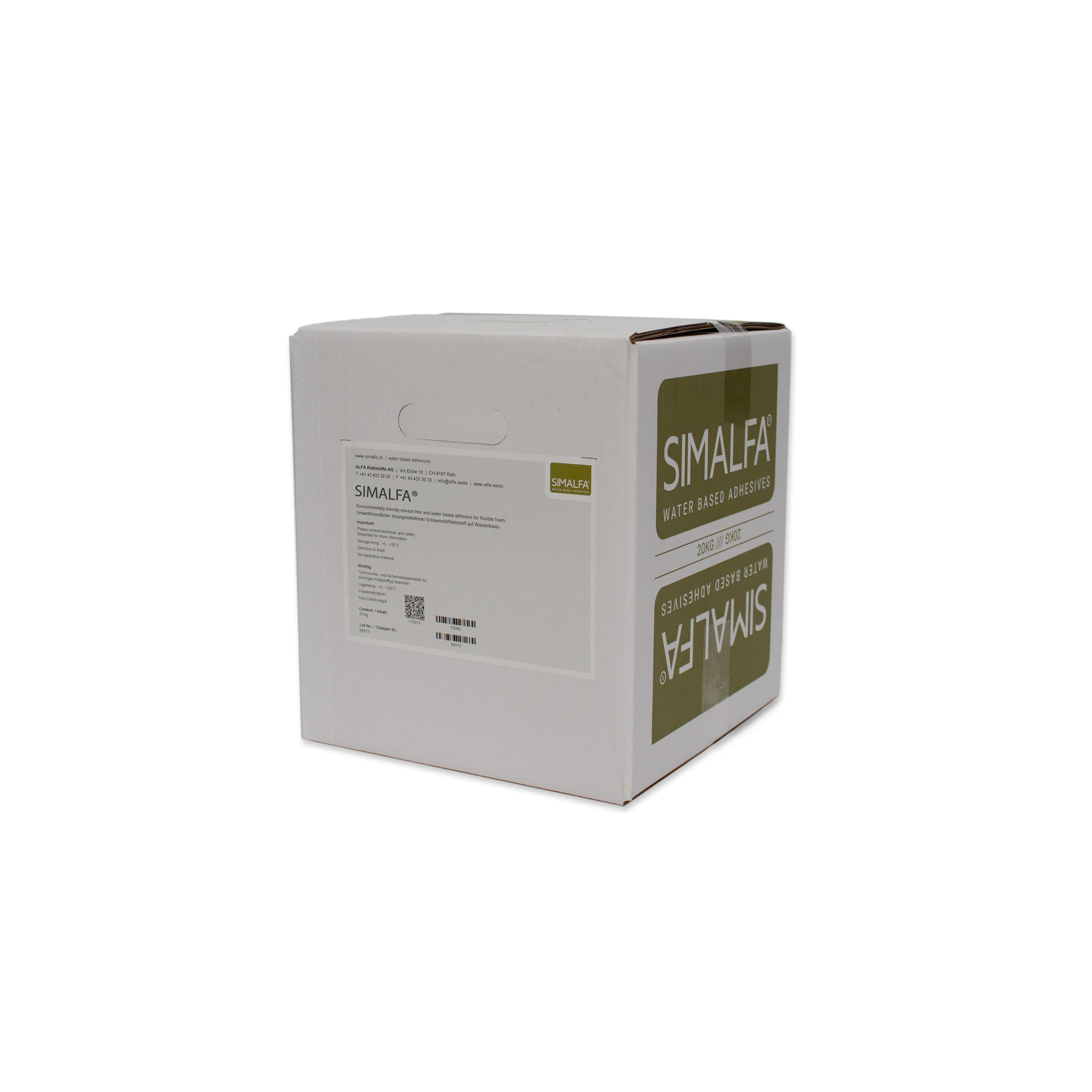 Handy Ltd - #SIMALFA GLUE 301 (WHITE) - BOX of 20KG